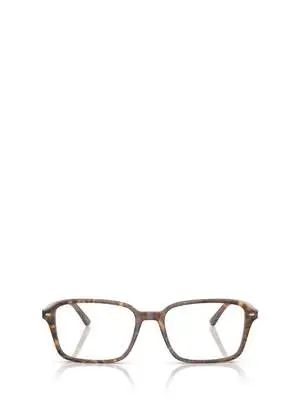 Ray-ban Ray-Ban Unisex Eyeglasses Transparent Fantasy Brown / Yellow