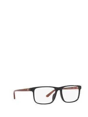 Ralph Lauren Rectangular Eyeglasses - Shiny Black
