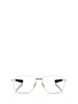 Moncler Rectangle Metal Eyeglasses - Silver