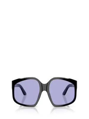 Miu Miu Square Frame Sunglasses - Black