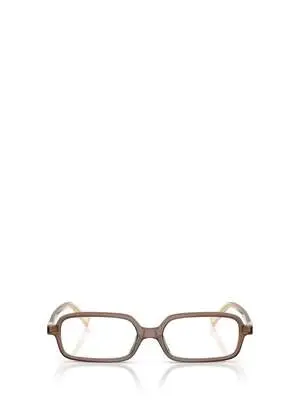 Miu Miu Miu Miu Eyeglasses Brown Transparent