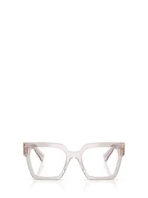 Miu Miu Eyeglasses - Transparent Mauve
