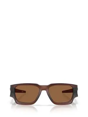 Oakley Oakley Rectangular Sunglasses Matte Rootbeer