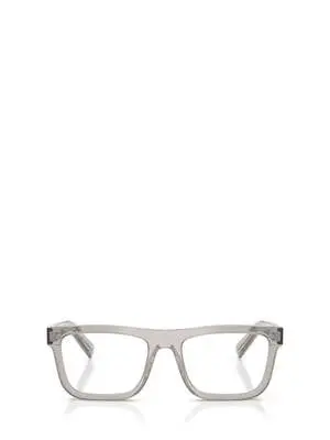 Prada Prada Eyewear Square Frame Eyeglasses Hematite