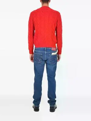 Jacob Cohen Cable-knit Sweater - Red