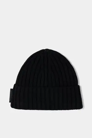 Bogner Bond Ribbed Beanie - Black