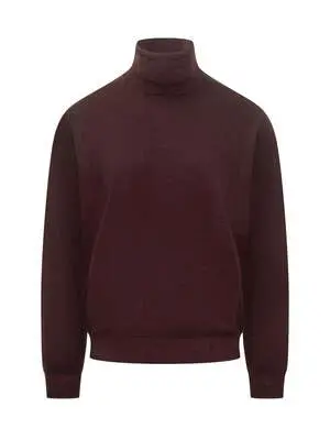 FILIPPO DE LAURENTIIS Wool Turtleneck - Red