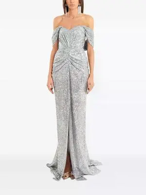 ANA RADU Off-shoulder Maxi Dress