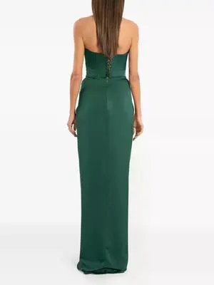 ANA RADU Strapless Maxi Dress