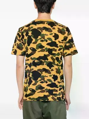 A BATHING APE Logo Printed T-shirt