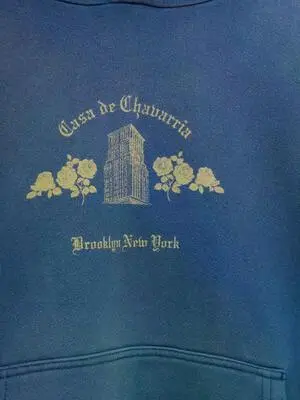 WILLY CHAVARRIA Casa De Chavarria Hoodie - Blue