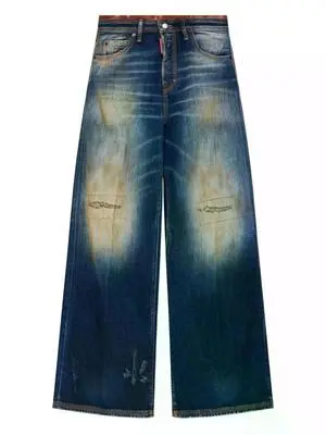 Dsquared2 Logo-embroidered Jeans