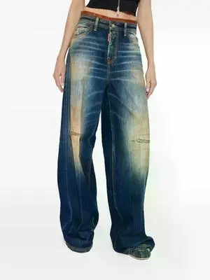 Dsquared2 Logo-embroidered Jeans