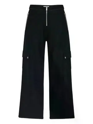 JIL SANDER Zip-fastening Wool-blend Trousers
