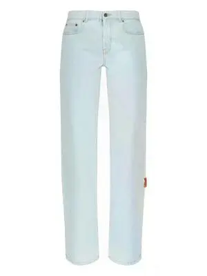 Off-White Five-pocket Cotton Jeans