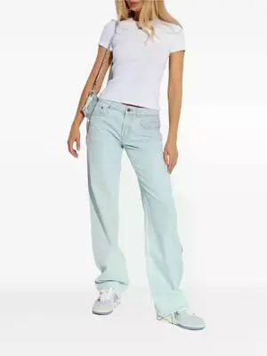 Off-White Five-pocket Cotton Jeans