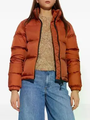 Marni Puffer Jacket With Logo Embroidery