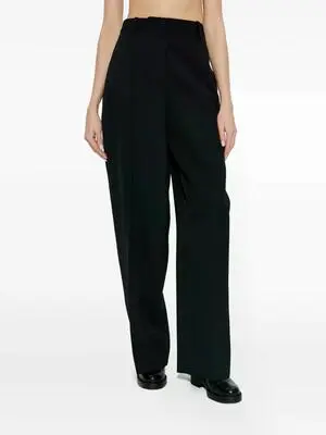 JIL SANDER Front-pleated Wool Trousers