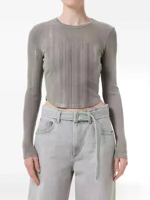 AGOLDE Neema Ribbed T-shirt