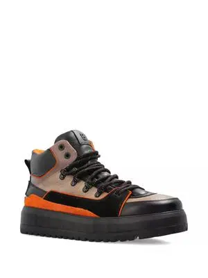 Bogner High-top Platform Lace-up Sneakers