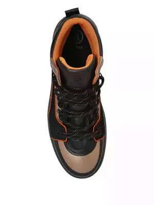 Bogner High-top Platform Lace-up Sneakers
