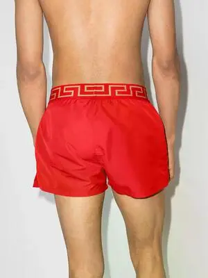 Versace Greca Border Swim Shorts