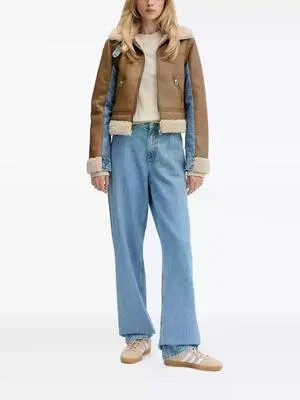 Desigual Faux-shearling Trimmed Jacket