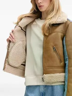 Desigual Faux-shearling Trimmed Jacket
