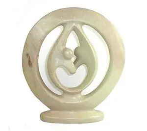GLOBAL CRAFTS Lovers Embrace Stone Sculpture - One-color