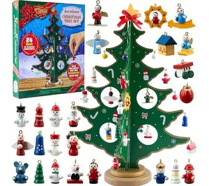 JOYFY Christmas 24 Days Snowman Santa Advent Calendar - One-color