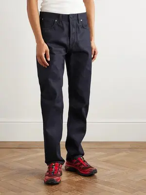 Stone Island Straight-leg Raw Selvedge Jeans