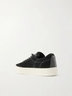 OMNI Dellow Leather-trimmed Sneakers
