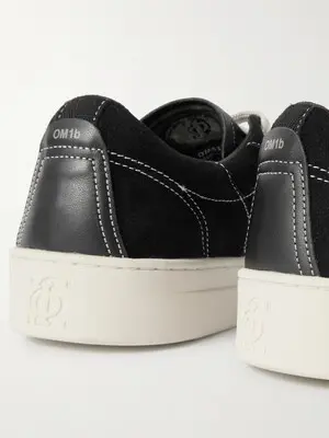 OMNI Dellow Leather-trimmed Sneakers