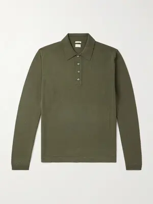 Massimo Alba Wool Polo Shirt