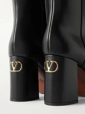 Valentino Garavani Leather Knee Boots