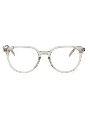 Saint Laurent Optical - 003 Beige Beige Transparent