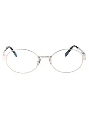 Saint Laurent Optical Frame - 001 Silver Silver Transparent