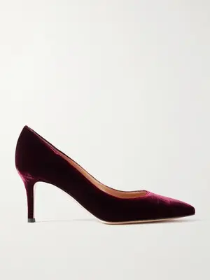 GIANVITO ROSSI Gianvito 70 Velvet Pumps