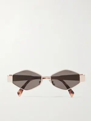 Celine Triomphe Sunglasses - Gold