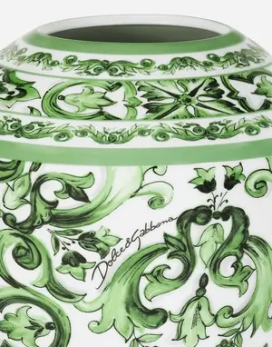 Dolce & Gabbana Large Amphora Porcelain Vase - Multicolor