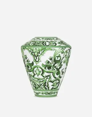 Dolce & Gabbana Small Amphora Porcelain Vase - Multicolor