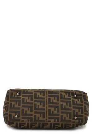 Fendi Zucca Canvas Handbag - Brown