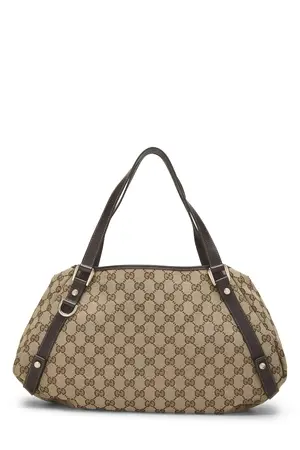 Gucci Original Gg Abbey Tote - Beige