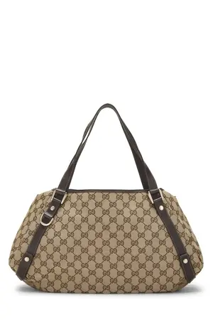 Gucci Original Gg Abbey Tote - Beige