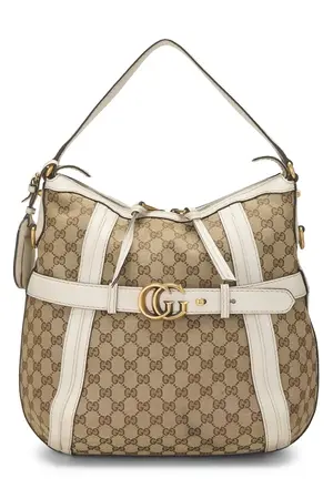 Gucci Original Gg Running Hobo Bag - White