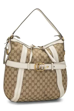 Gucci Original Gg Running Hobo Bag - White