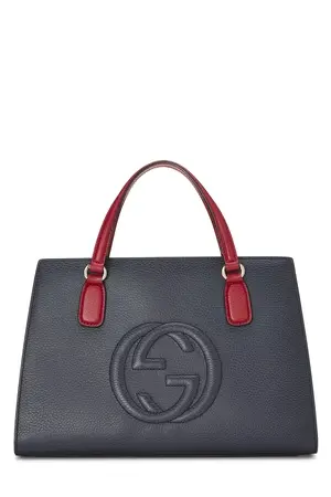 Gucci Grained Leather Soho Handbag
