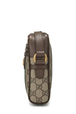 Gucci Gg Supreme Ophidia Messenger Bag - Brown