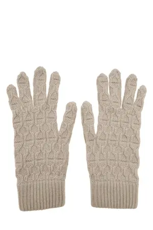 Hermès Cashmere Gloves - Beige