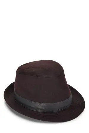 Hermès Cashmere Fedora - Burgundy